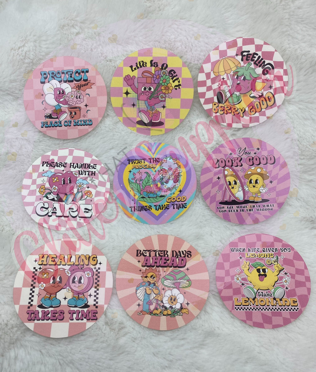 Retro Inspiration Cardstock Rounds – That Glitter Supplier