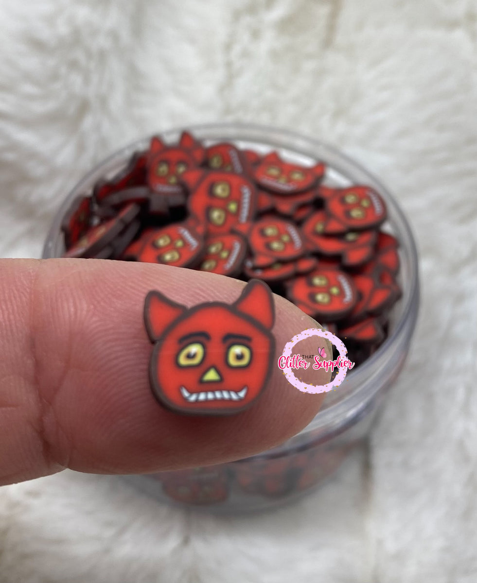 Devil Polymer Clay Sprinkles – That Glitter Supplier