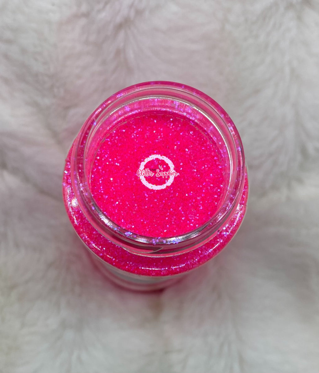 Rockstar Neon Pink Polyester Glitter – That Glitter Supplier