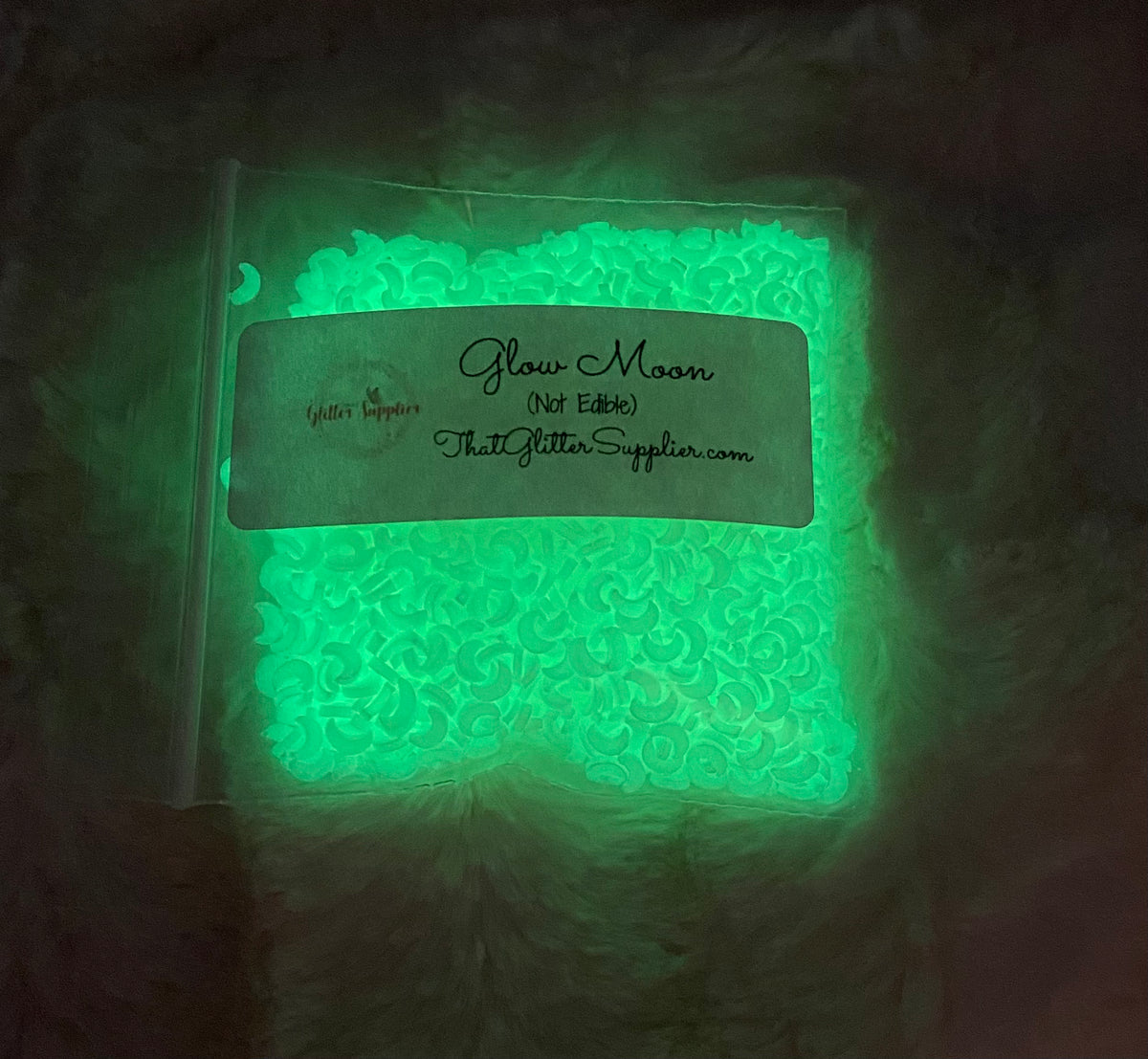 Glow in the Dark Polymer Moons – That Glitter Supplier
